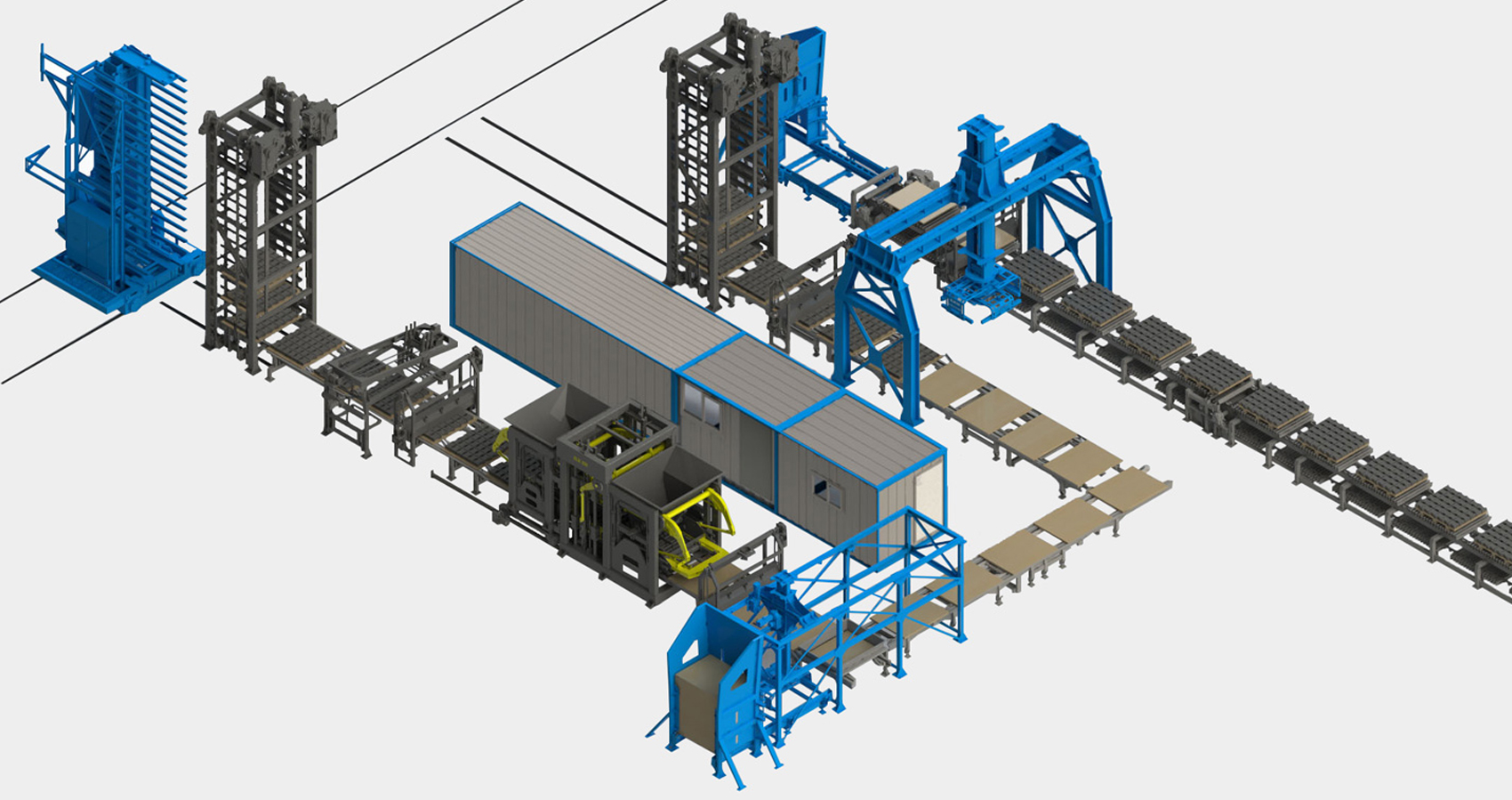 ELKOBLOCK-S36 SINGLE PALLET BLOCK MAKING MACHINE - ELKON North America
